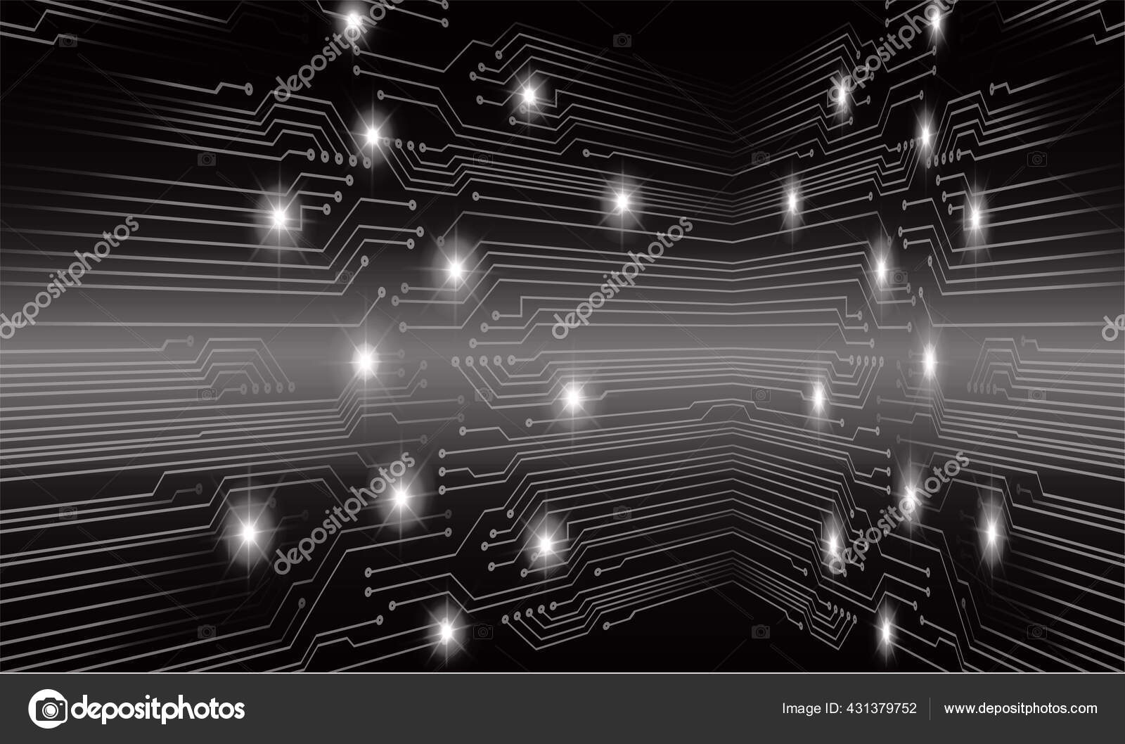 Fondo Pantalla Futurista Abstracto Fondo Digital Vector de stock ...