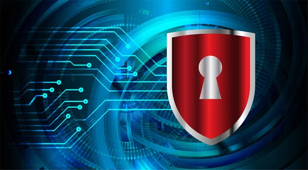 Background Illustration Locker Digital Security Concept Stock Vector by ...