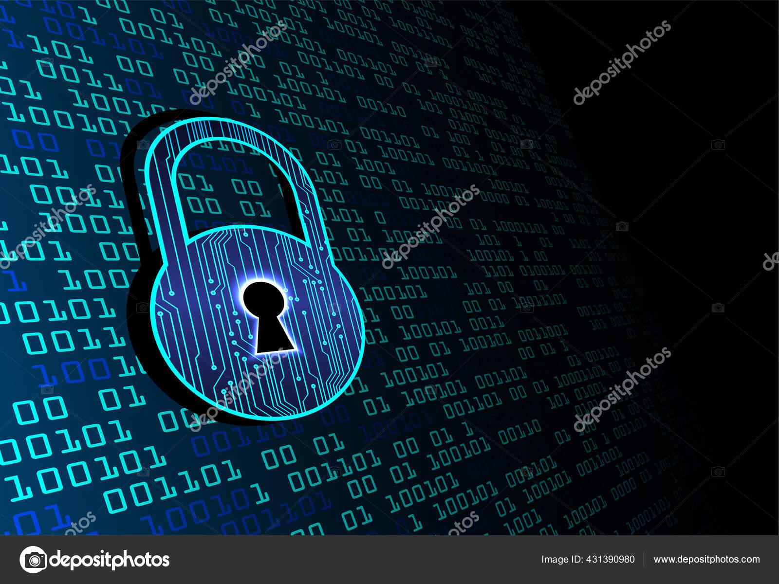 Modern Digital Background Abstract Wallpaper Locker Stock Vector Image ...