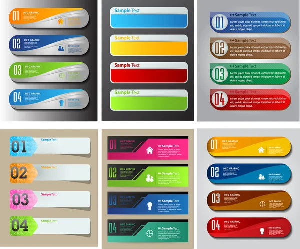 Colorful Modern Text Box Template Website Computer Graphic Technology ...