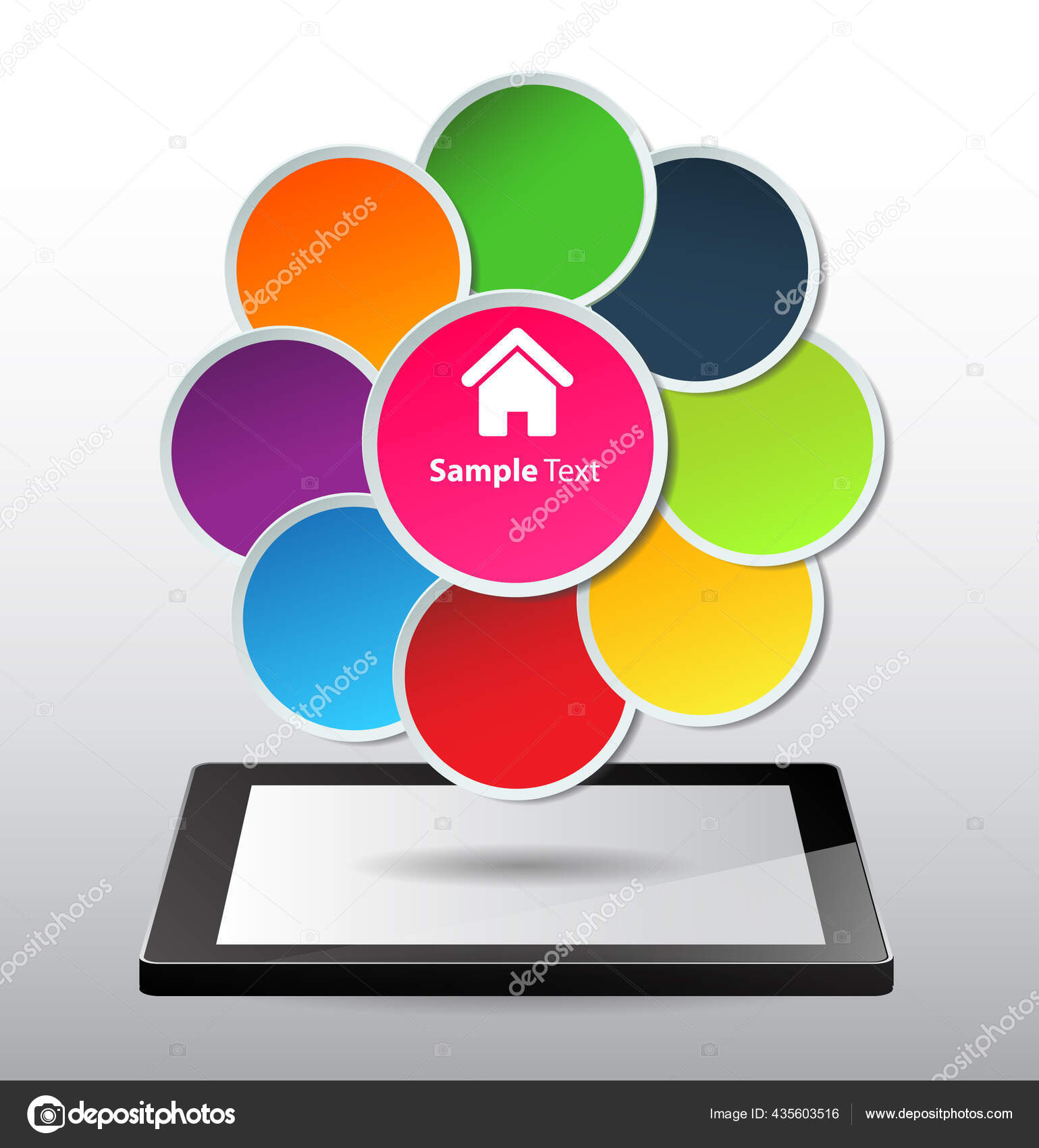 Modern Text Box Templates Banner Infographics Stock Vector by ...