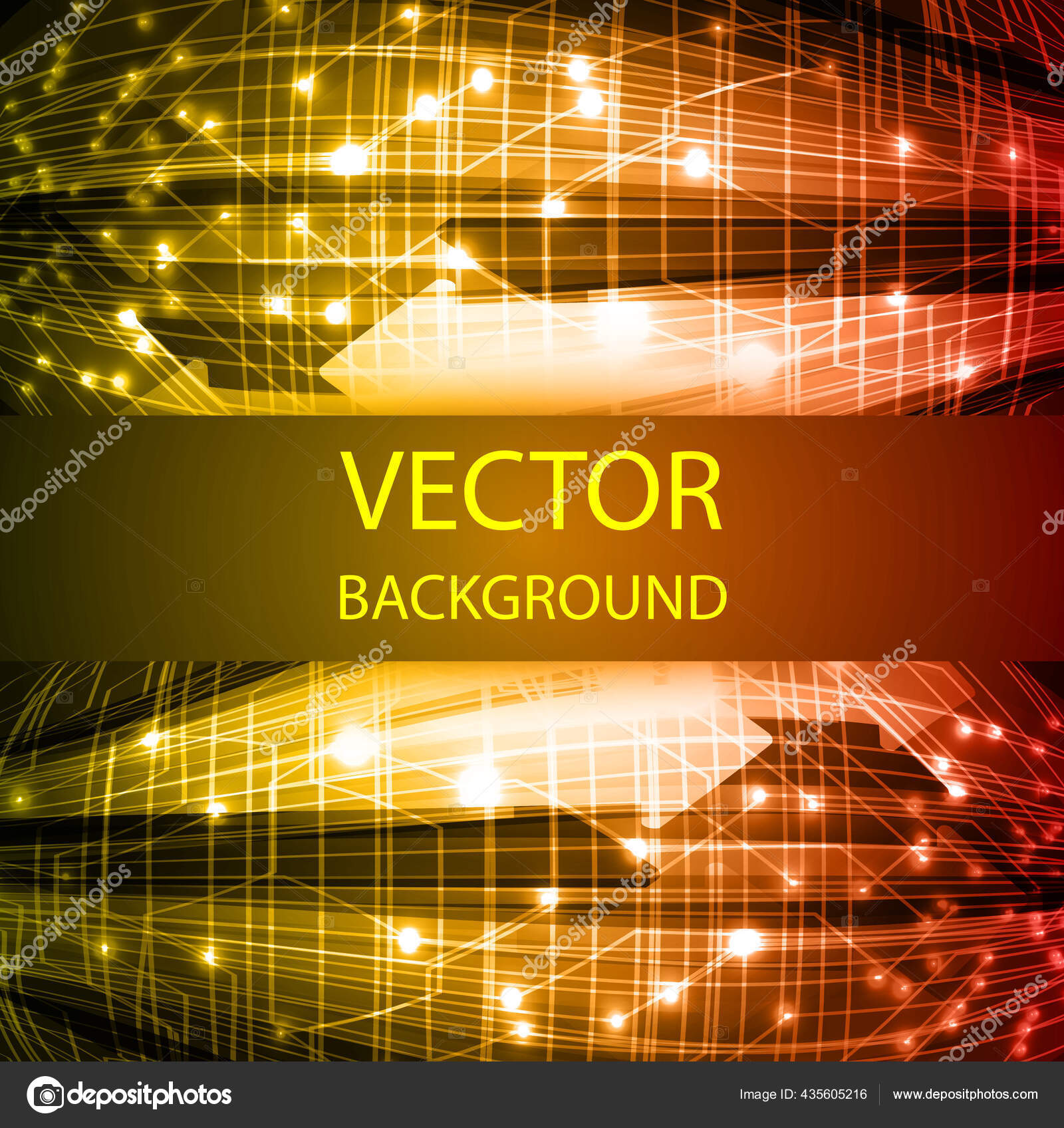 Fondo Pantalla Futurista Abstracto Fondo Digital Vector de stock ...