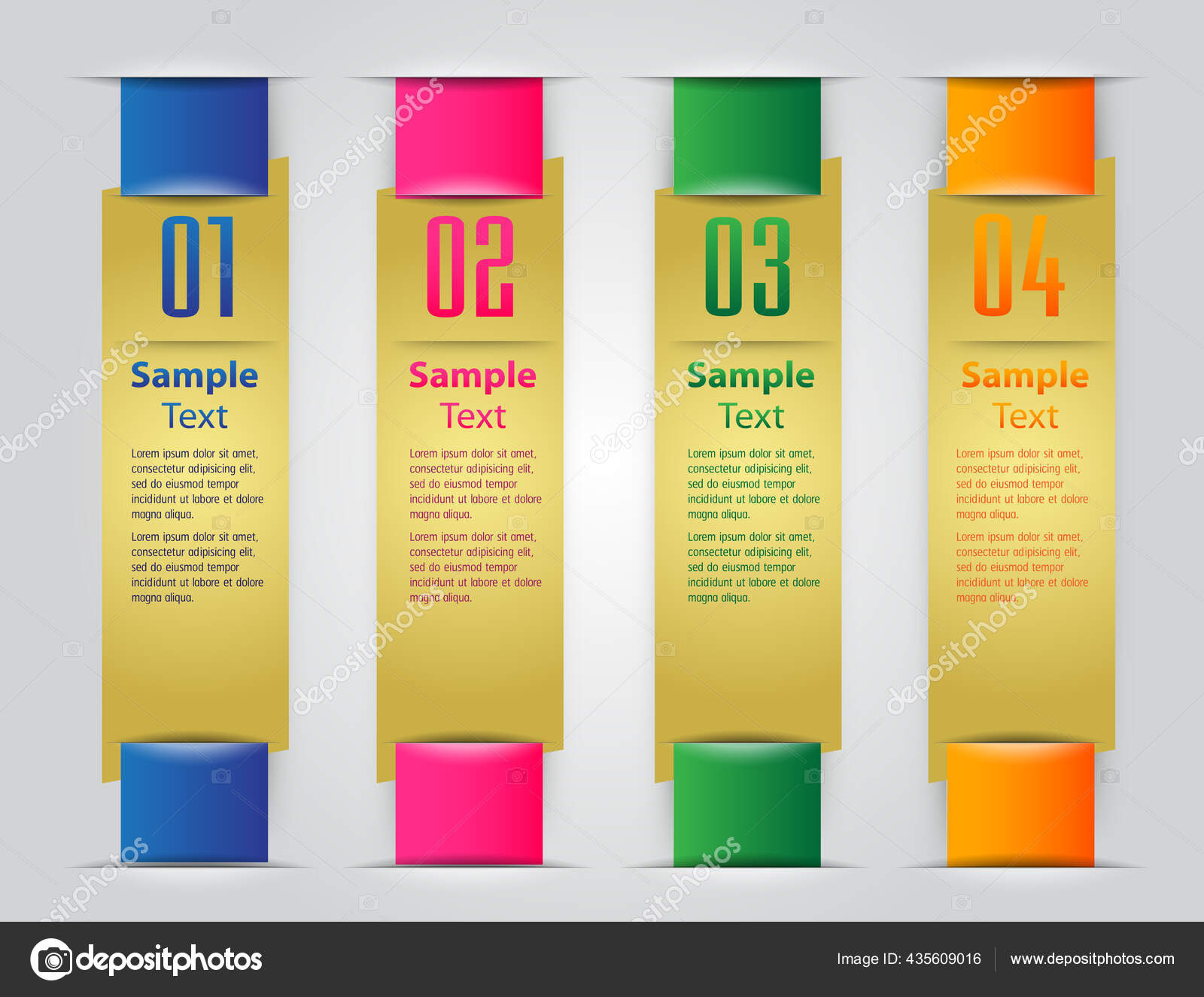 Modern Text Box Templates Banner Infographics Stock Vector Image by ...