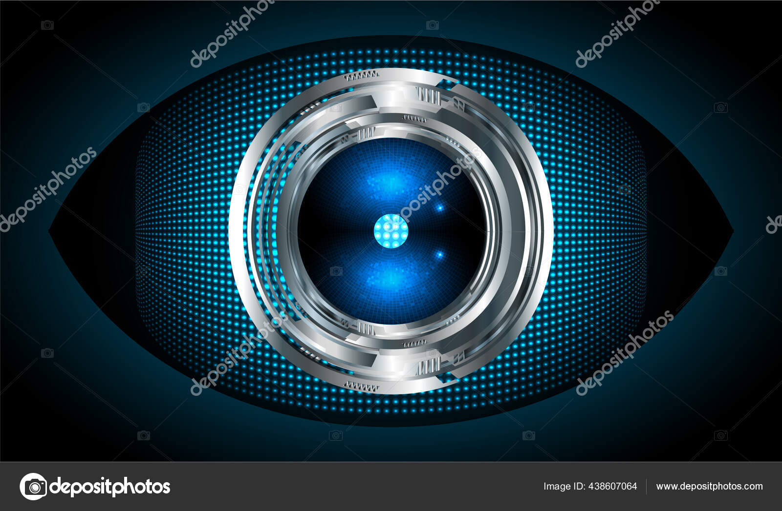 Modern Digital Background Camera Lenses Stock Vector by ©titima157 ...