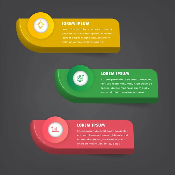 Modern Text Box Templates Banner Infographics Stock Vector Image by ...