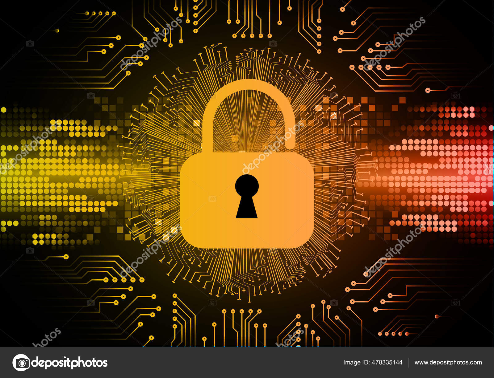 Background Locker Digital Security Concept Stock Vector by ©titima157@gmail.com 478335144