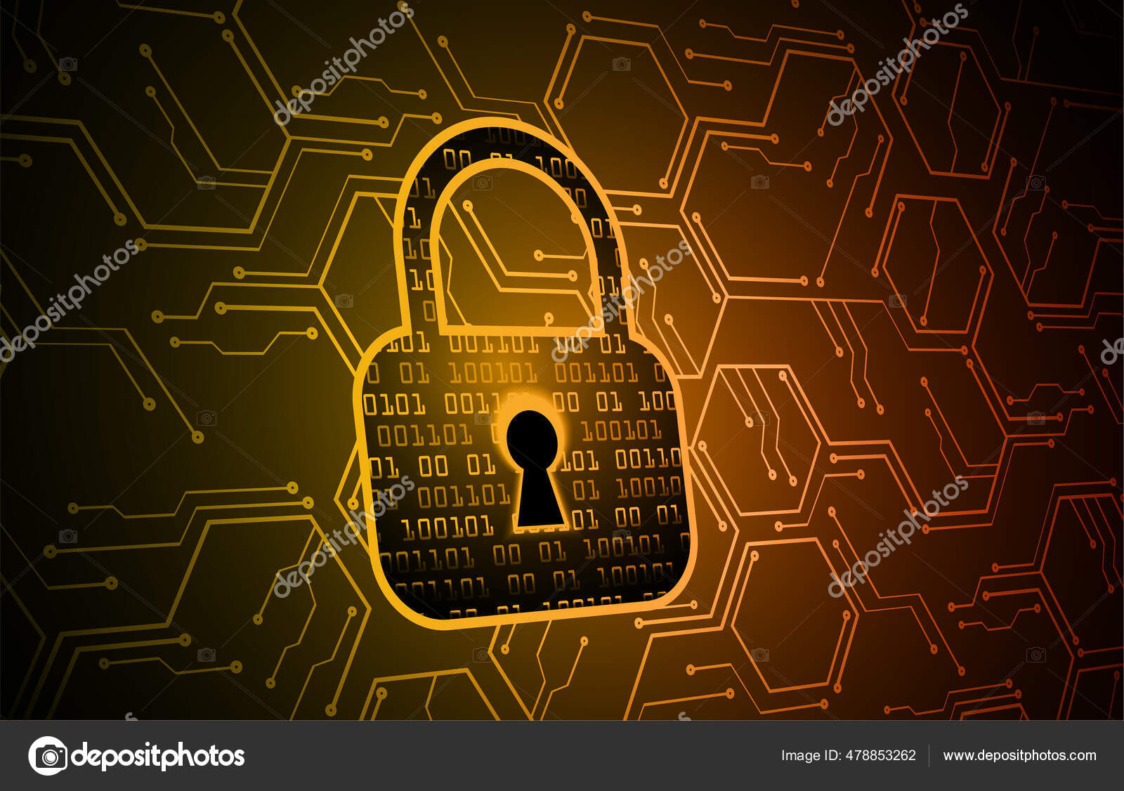 Background Locker Digital Security Concept Stock Vector by ©titima157@gmail.com 478853262