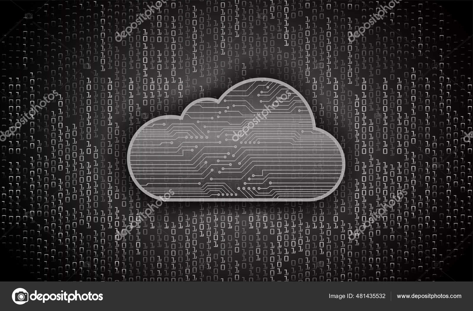Cloud Computing Technology Concept Background Stock Vector Image by ...