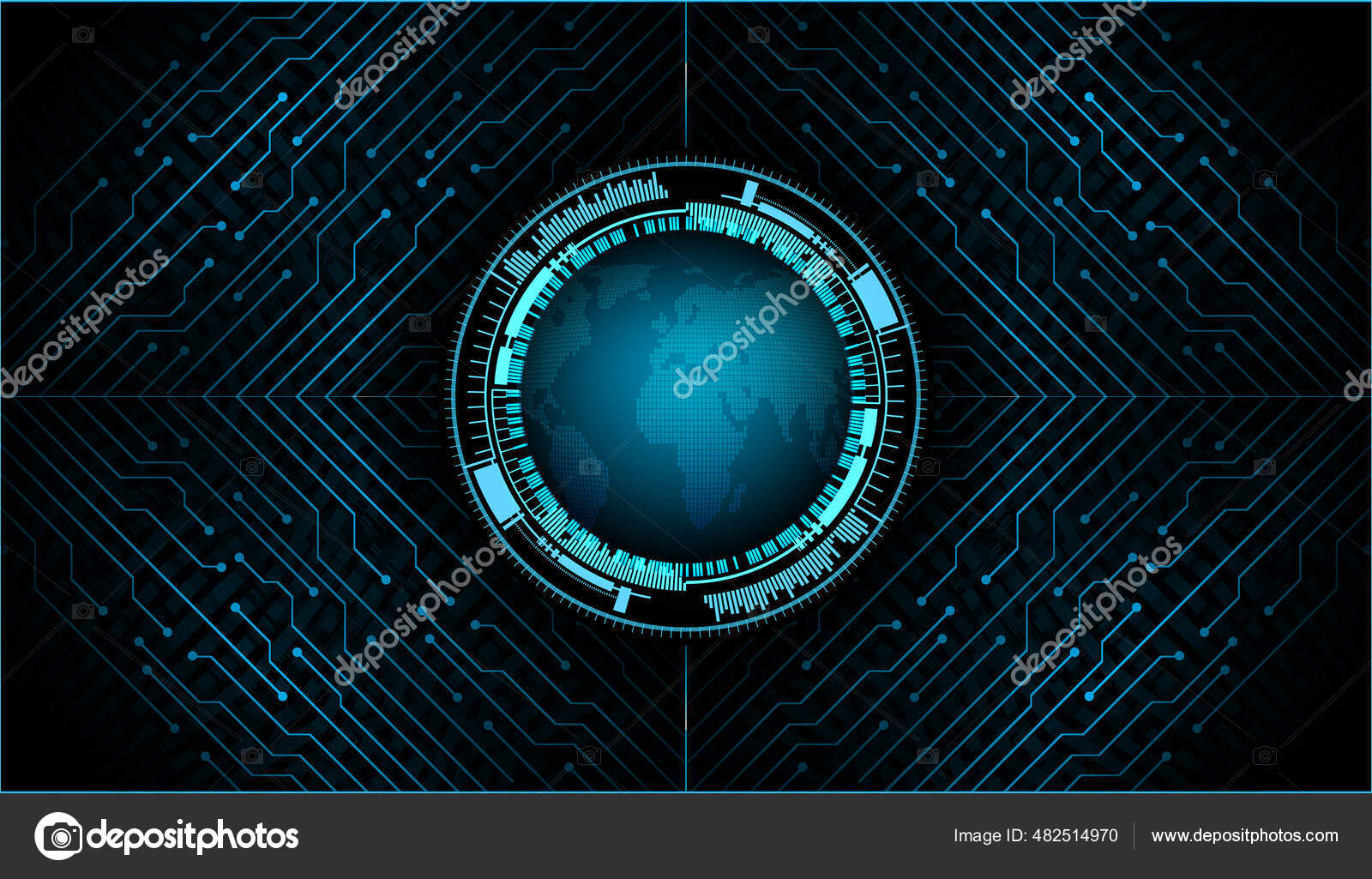 Abstract Background World Map Stock Vector by ©titima157@gmail.com 482514970