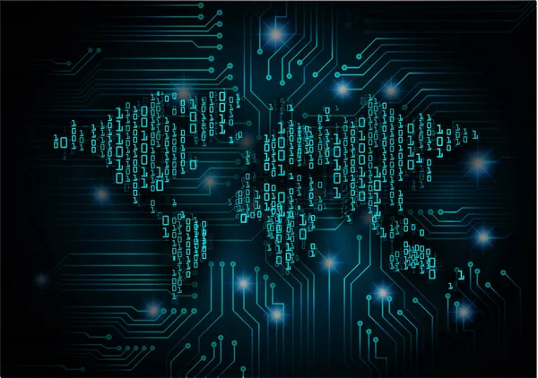 Abstract Background Binary Code Map Stock Vector by ©titima157@gmail.com 482514584