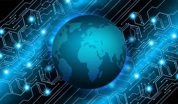 Earth Globe Codes Digital Wallpaper Stock Vector by ©titima157@gmail ...