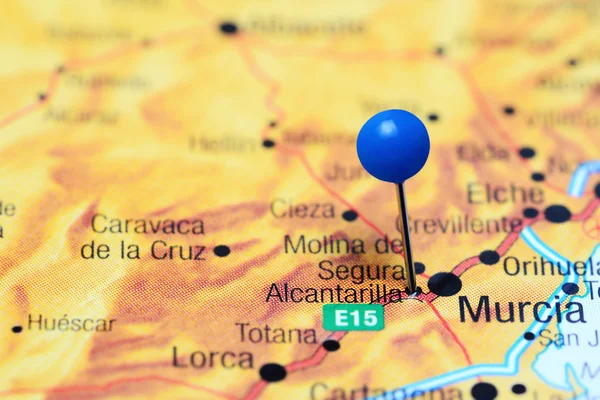 Ubeda pinned on a map of Spain — Stock Photo © dk_photos #112920306