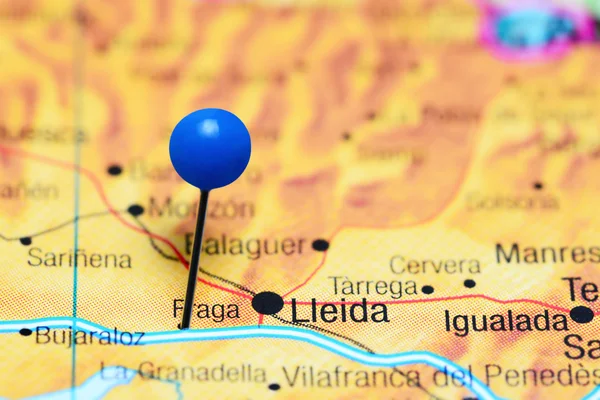 Ubeda pinned on a map of Spain — Stock Photo © dk_photos #112920306