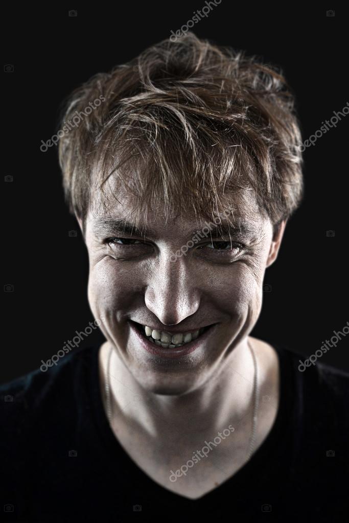 Malicious man portrait Stock Photo by ©dk_photos 91450988
