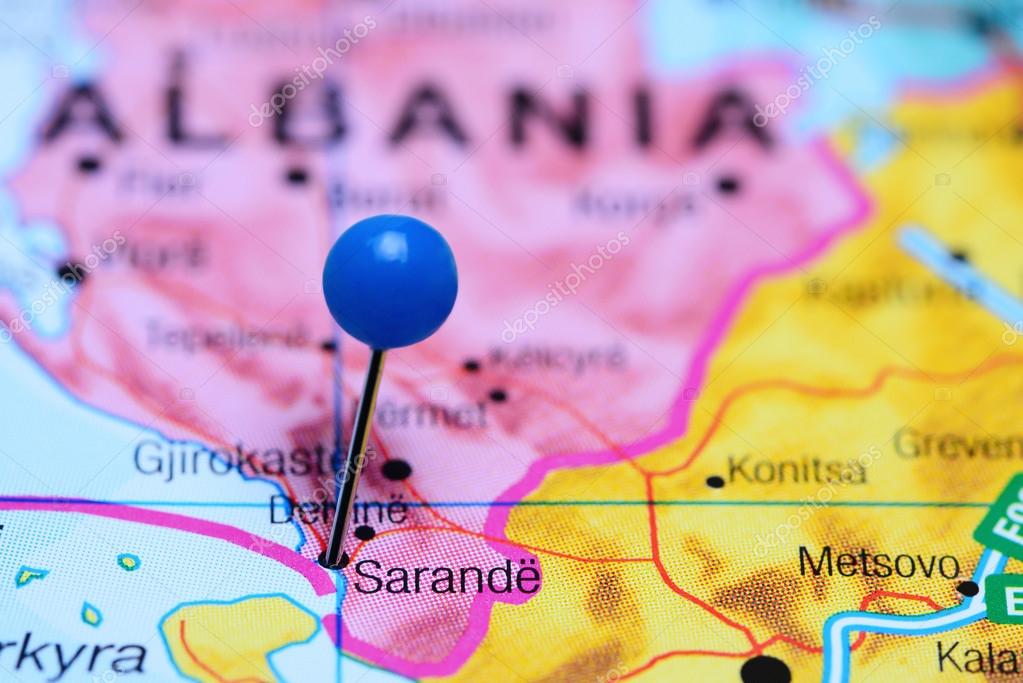 Saranda Map