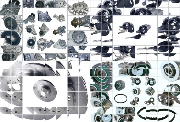Car parts collage Stock Photos, Royalty Free Car parts collage Images ...