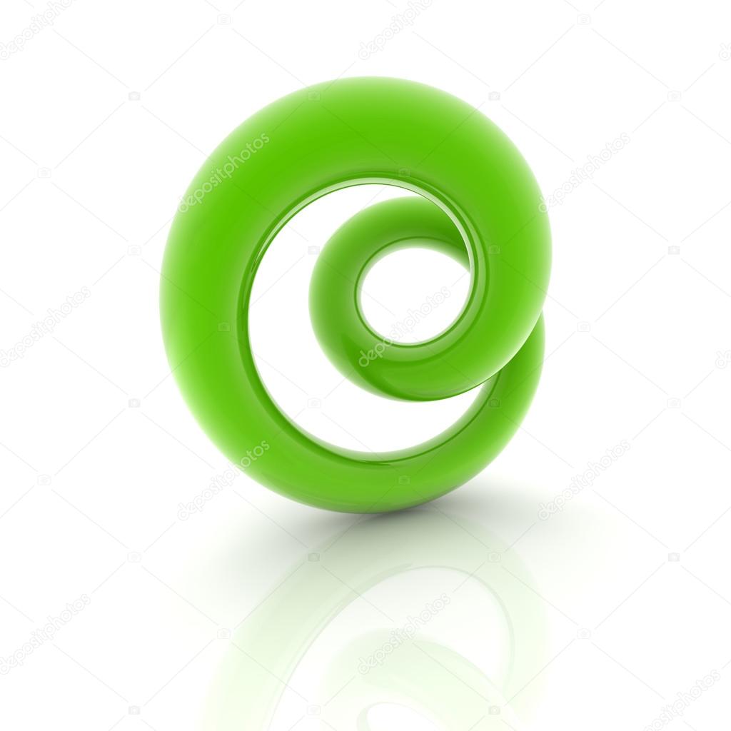 3D helix shape Stock Photo by ©Elenven 57499683