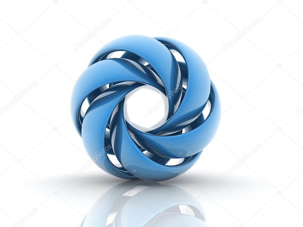 3D helix shape Stock Photo by ©Elenven 58630631