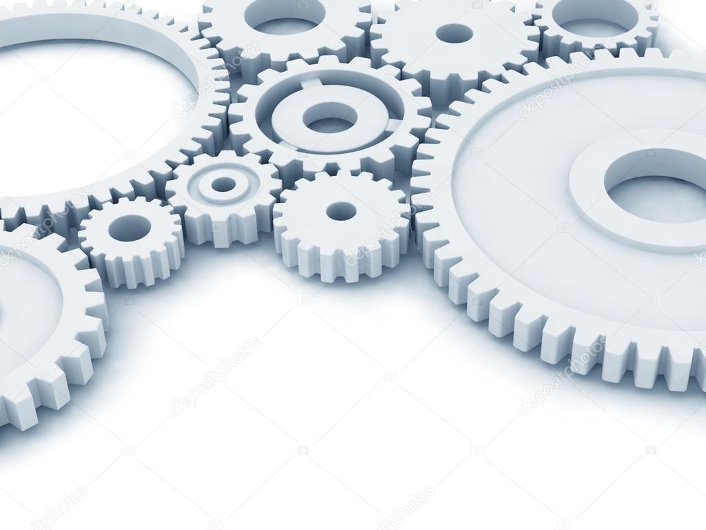 3d Gears Background