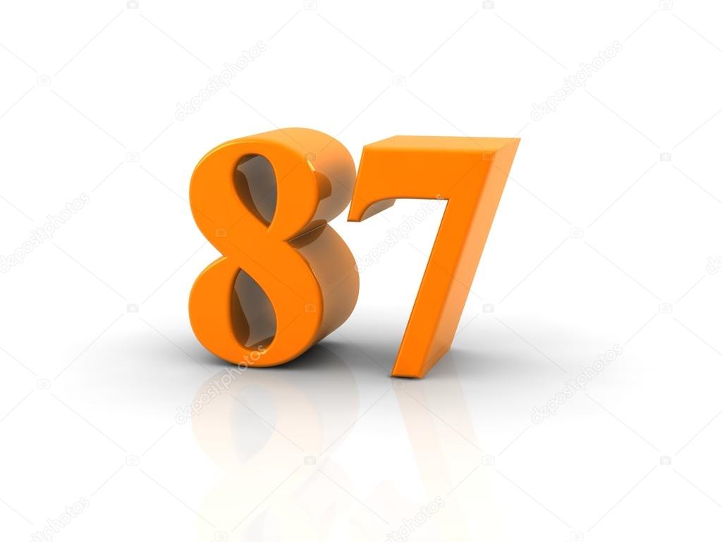 Number 87 — Stock Photo © Elenven #63947867