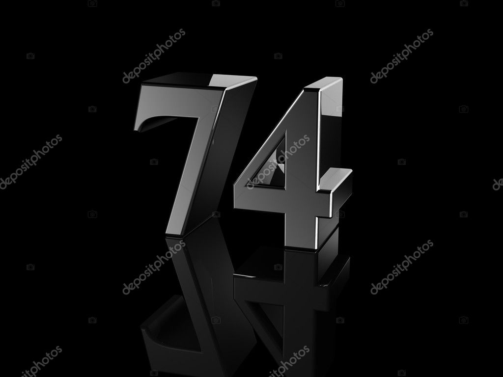 Number 74 — Stock Photo © Elenven #65952193