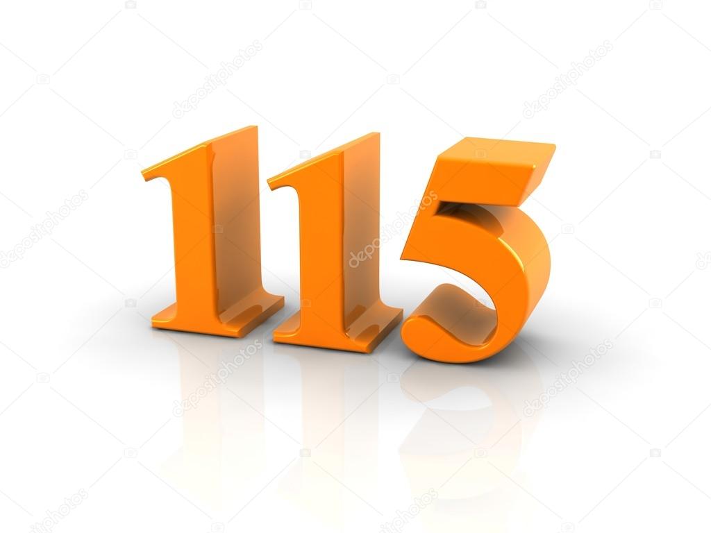 Number 115 Stock Photo by ©Elenven 67550687