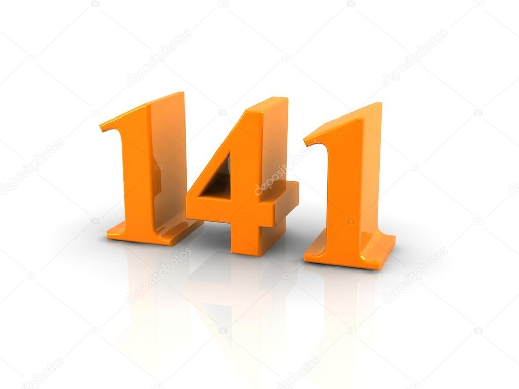 Number 141 — Stock Photo © Elenven #68736553