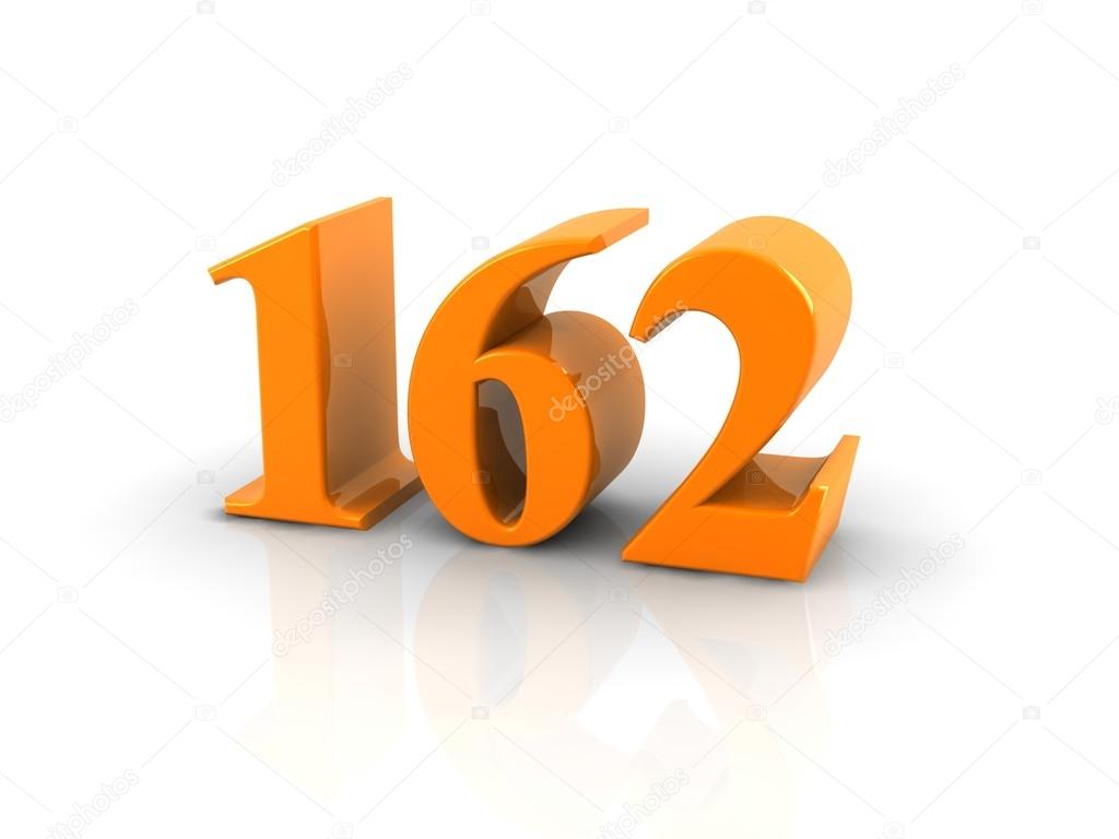 Number 162 Stock Photo by ©Elenven 68824799