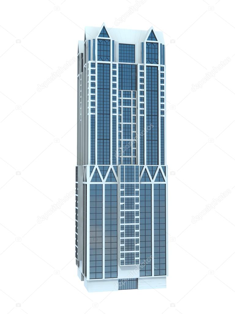 Single skyscraper Stock Photo by ©Elenven 75487145