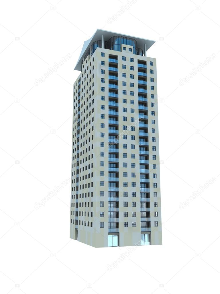 Single skyscraper Stock Photo by ©Elenven 76519123