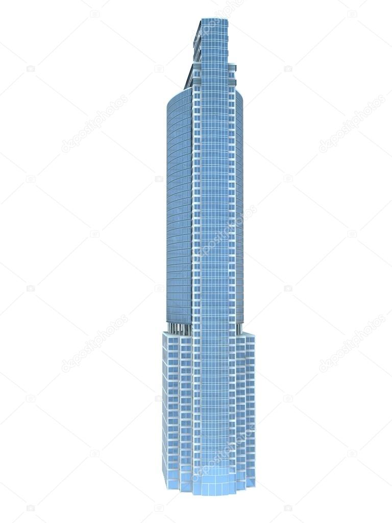 Single skyscraper Stock Photo by ©Elenven 76519363