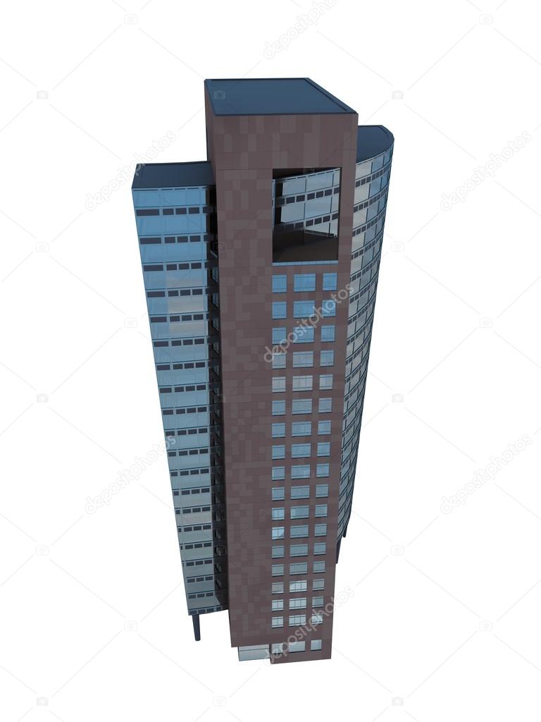 Single skyscraper — Stock Photo © Elenven #77534652