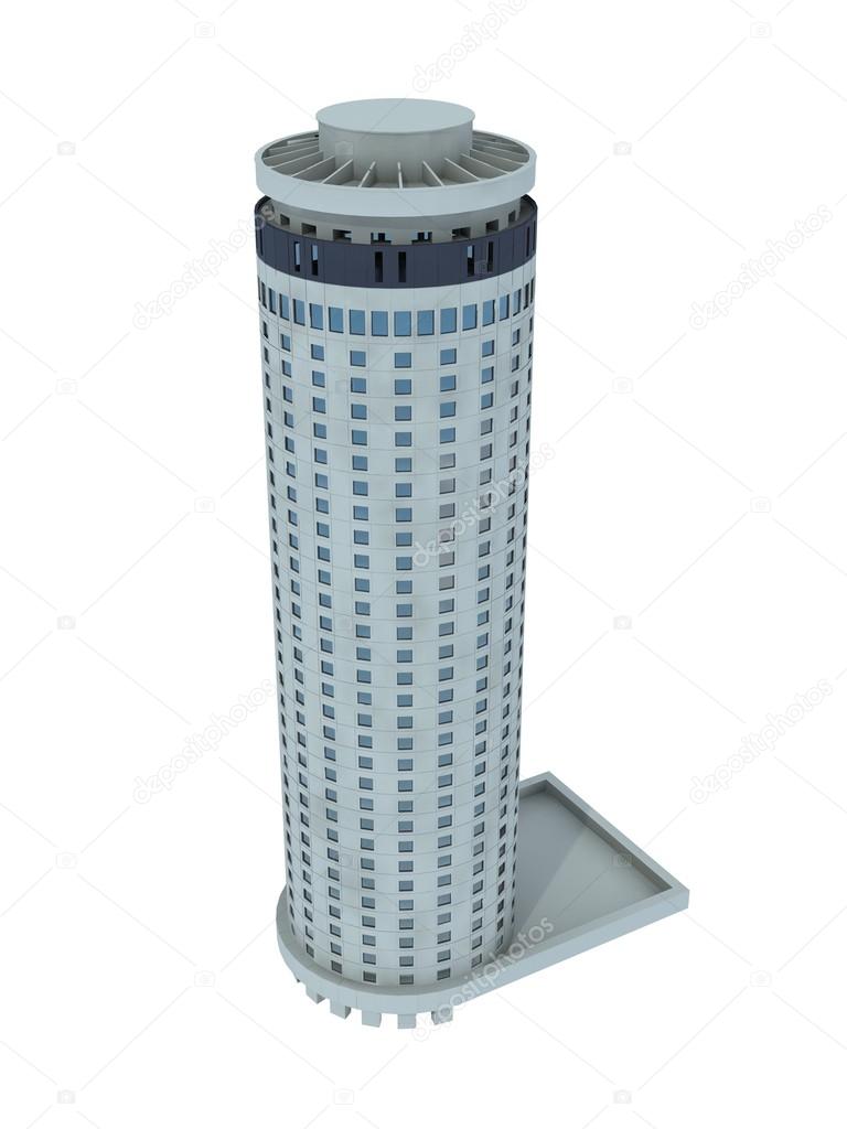 Single skyscraper Stock Photo by ©Elenven 78478560