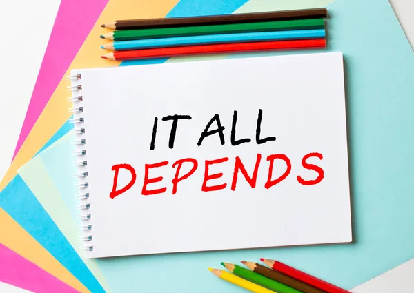 It depends Stock Photos, Royalty Free It depends Images | Depositphotos