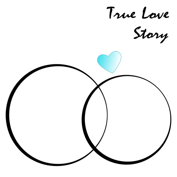 Two rings, Royalty-free Two rings Vector Images & Drawings | Depositphotos®