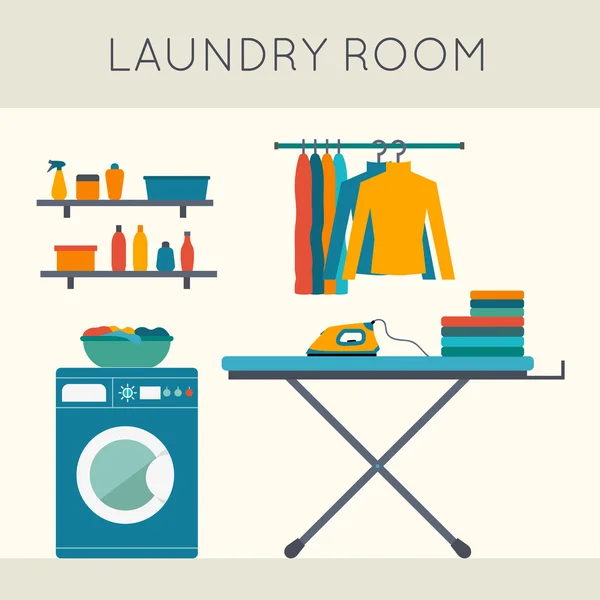 ᐈ Laundry room graphics stock vectors, Royalty Free laundry room ...