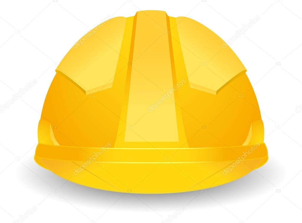 Hard Hat Vector Front