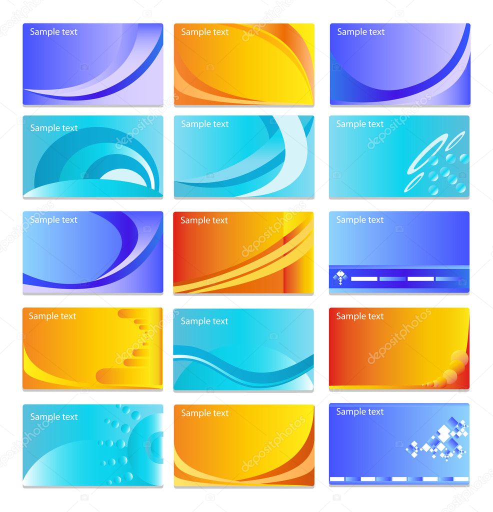 Set of banners and cards Stock Vector Image by ©amudsen #58097657