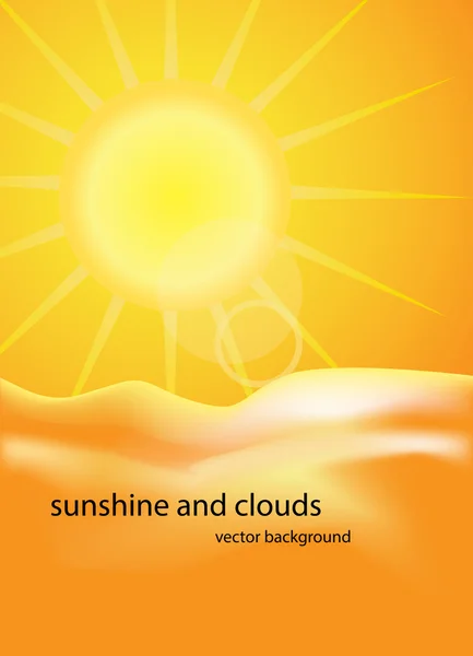 Sunshine background Vector Art Stock Images | Depositphotos
