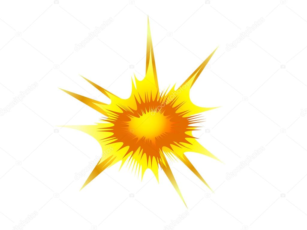 Explosion, blast symbol element illustration Stock Photo by ©amudsen ...