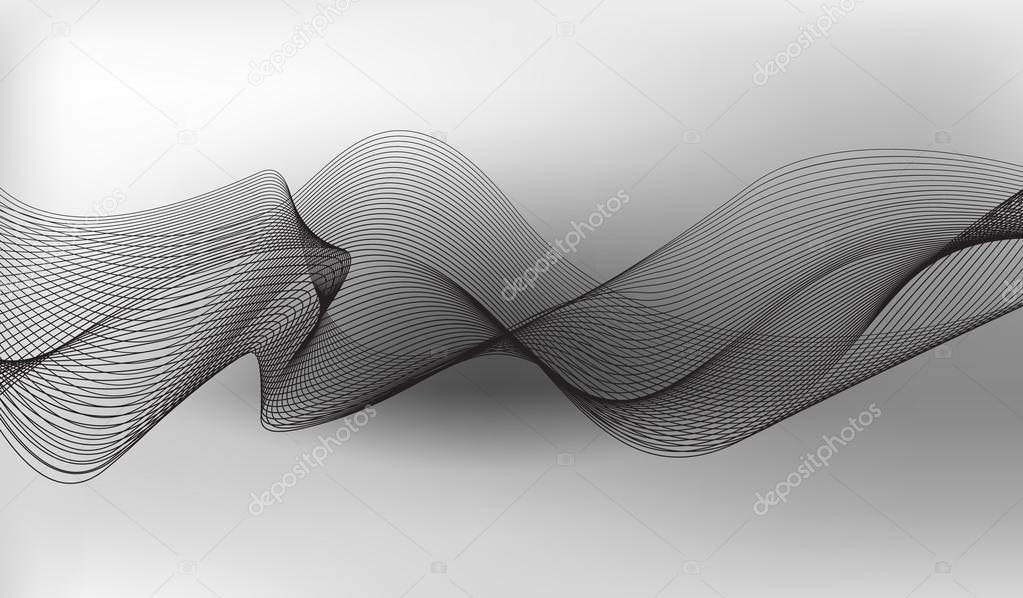 Abstract flowing wave design layout background Stock Photo by ©amudsen ...