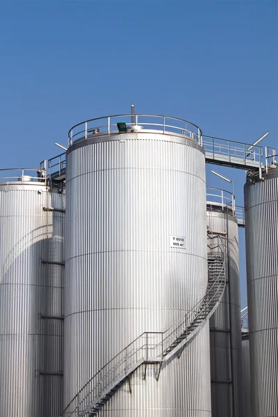 Storage tanks — Stock Photo © KrisChristiaens #55436733