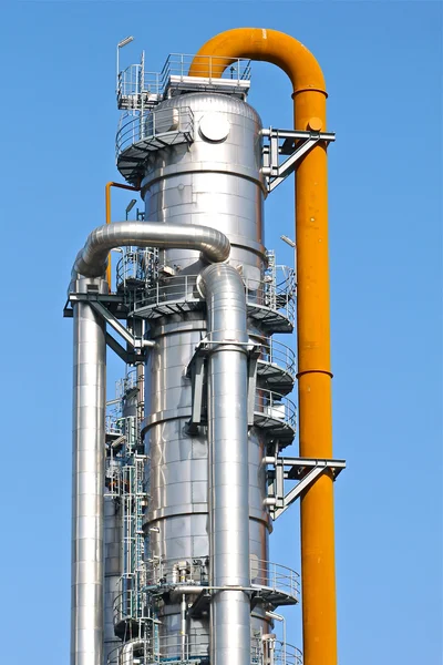 Industrial fractionating column — Stock Photo © KrisChristiaens #55436775