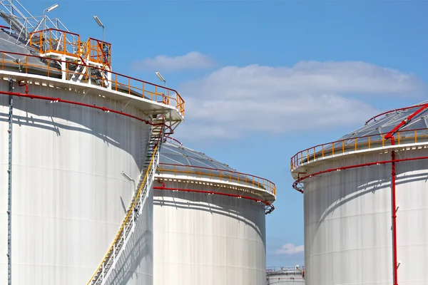 Storage tanks — Stock Photo © KrisChristiaens #55436733