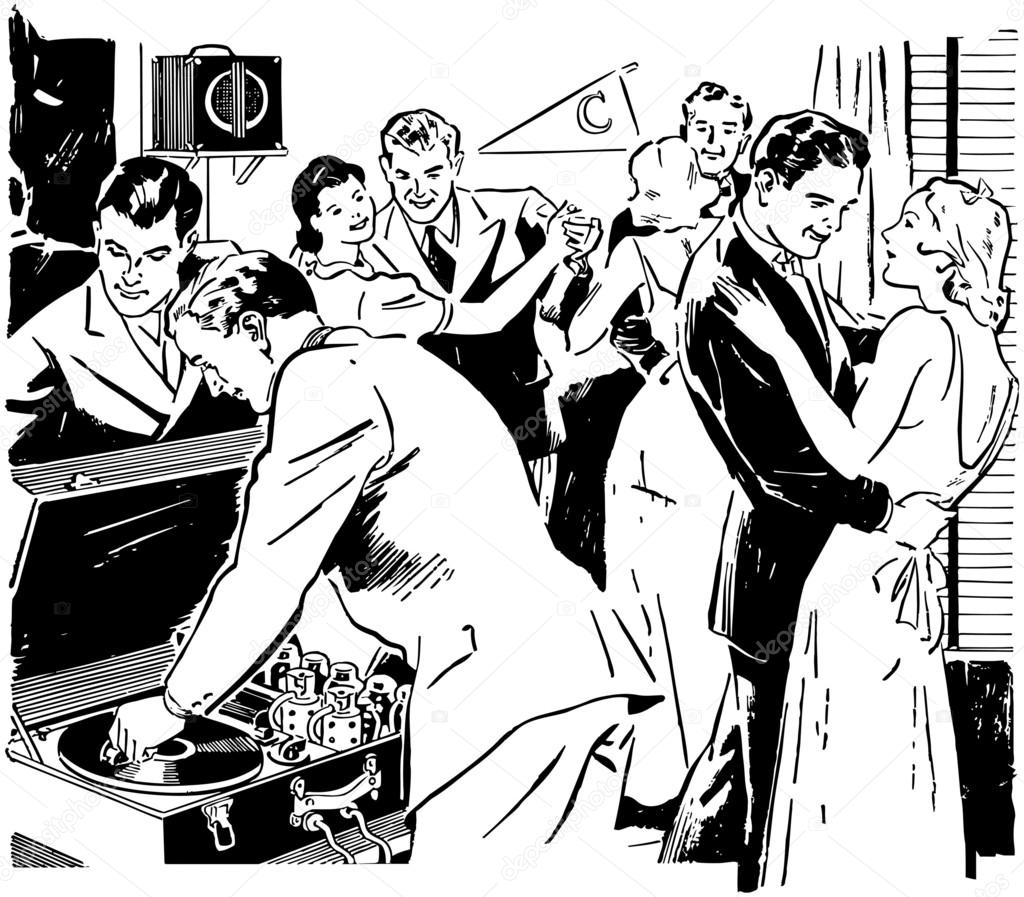 Frat Party Stock Vector Image by ©RetroClipArt #55667435