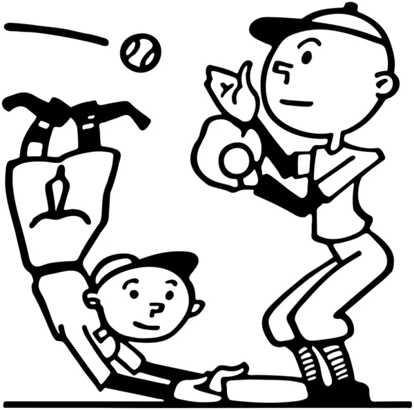 100,000 Baseball player cartoon Vector Images | Depositphotos