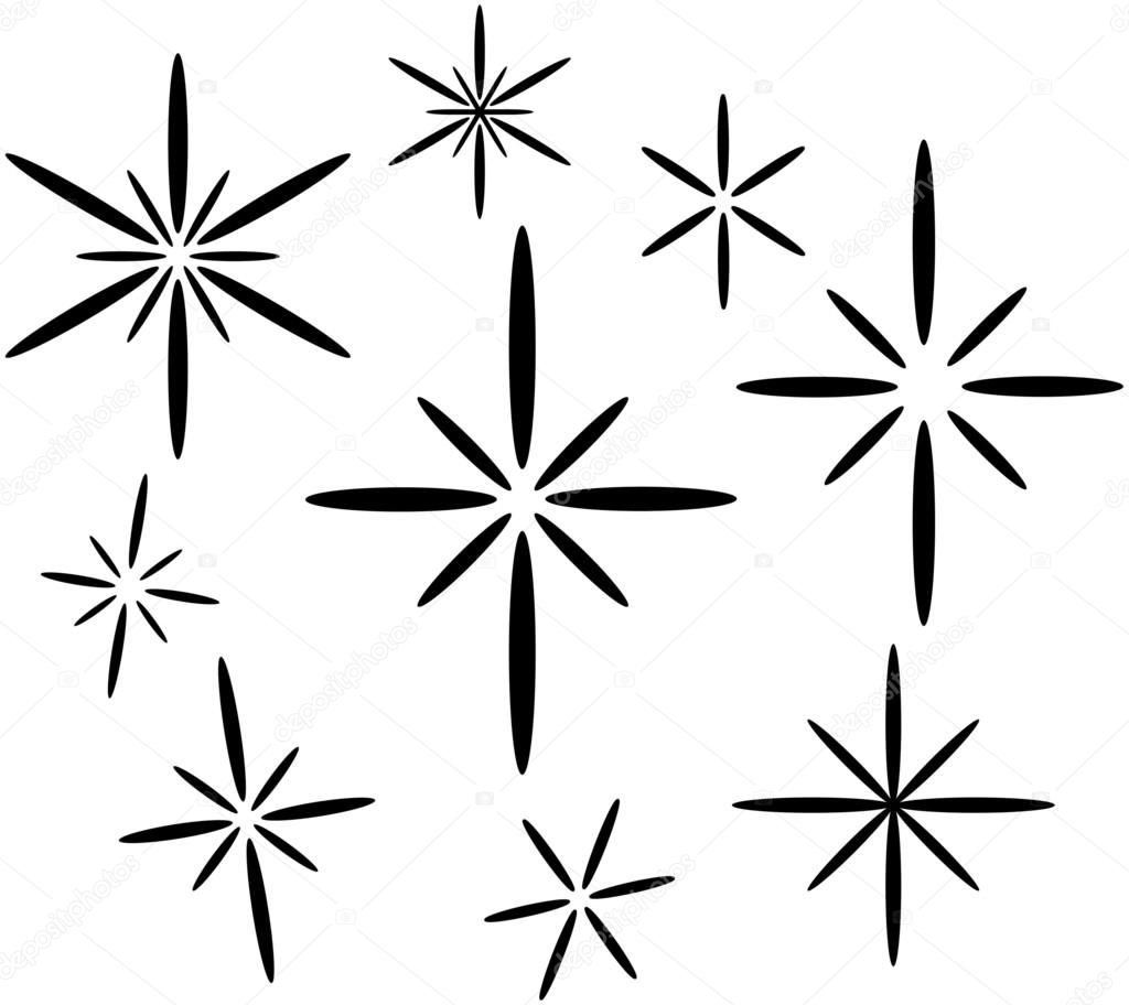 Retro Stars Stock Vector Image by ©RetroClipArt #55670965