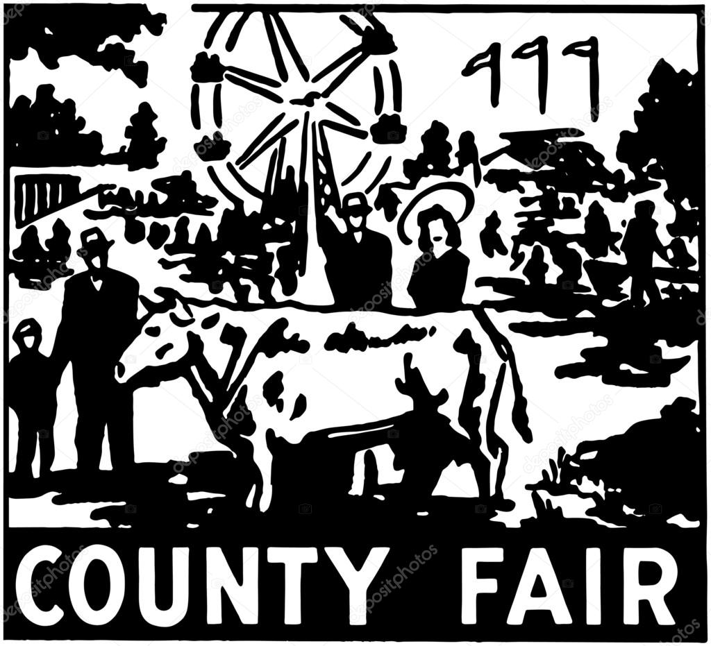 County Fair Stock Vector by ©RetroClipArt 55670983