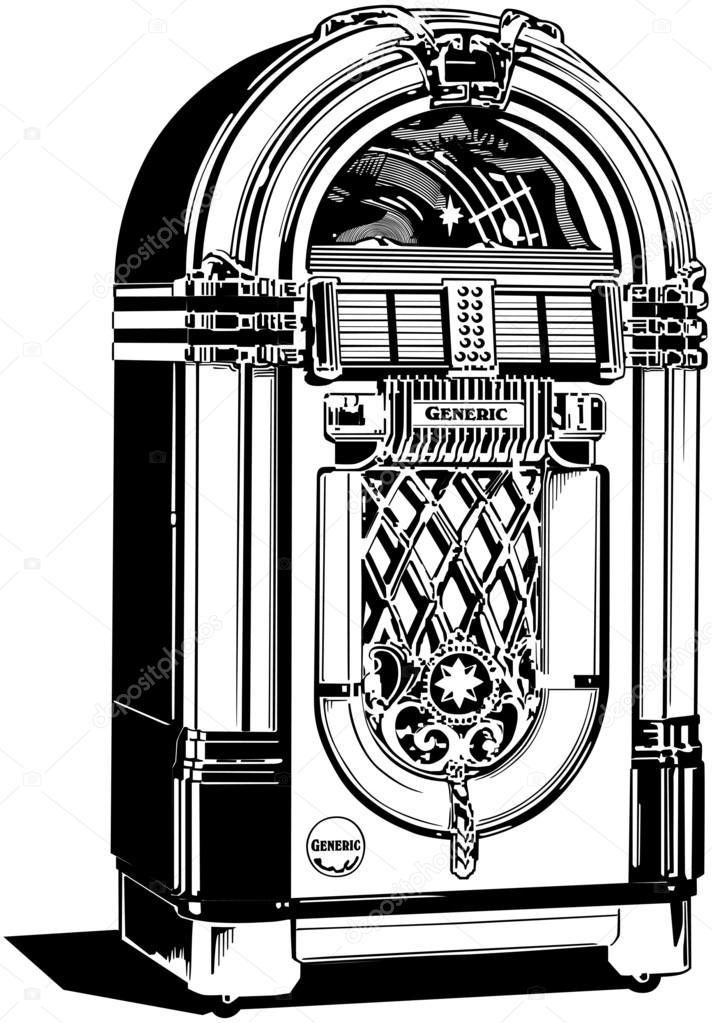 Jukebox premium vector in Adobe Illustrator ai ( .ai ) format ...