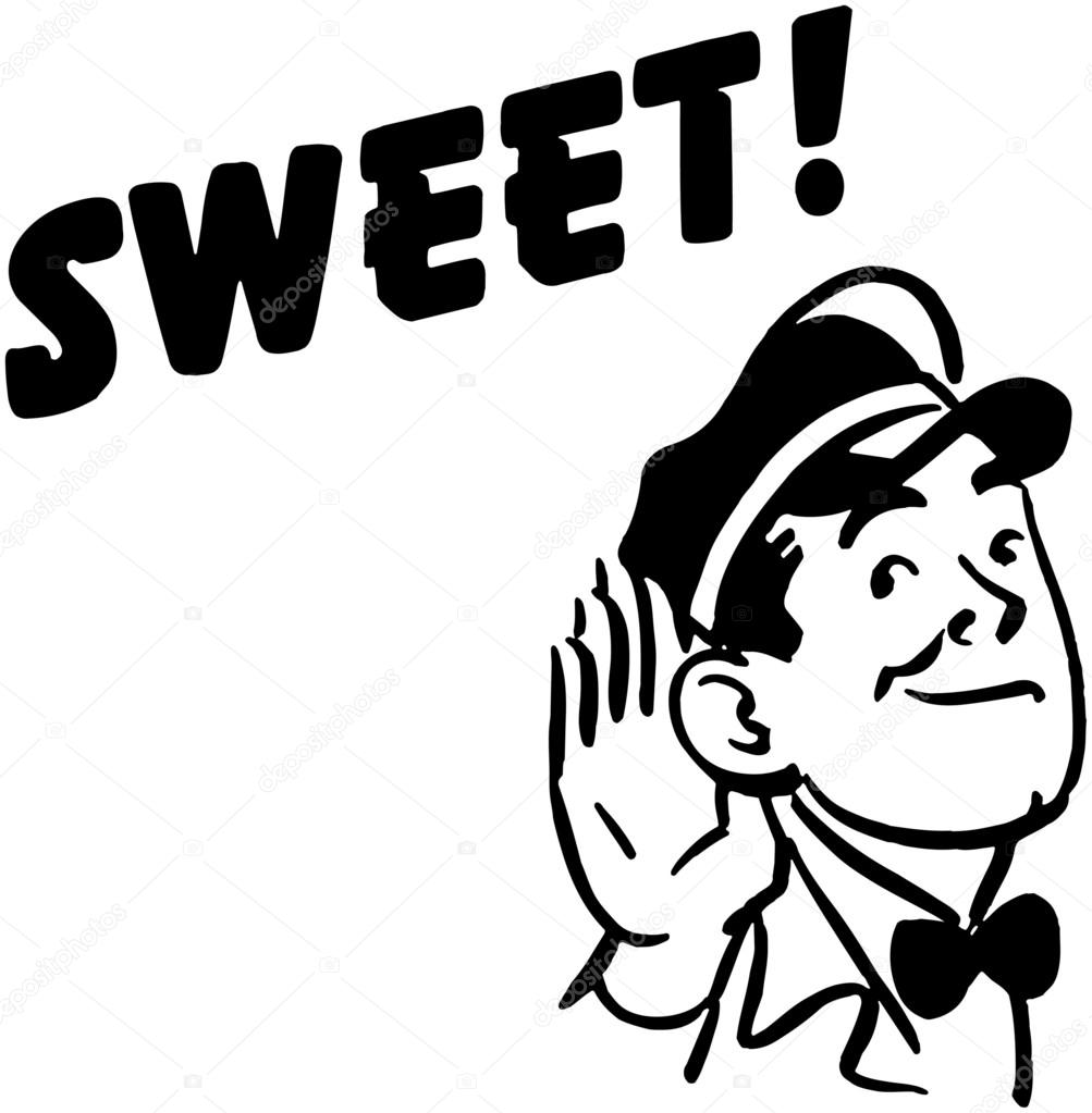 Sweet sign Stock Vector Image by ©RetroClipArt #55672499